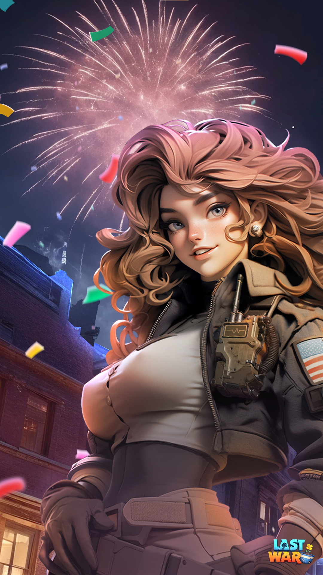 August Exclusive Wallpaper · DVA！ – Last War Support