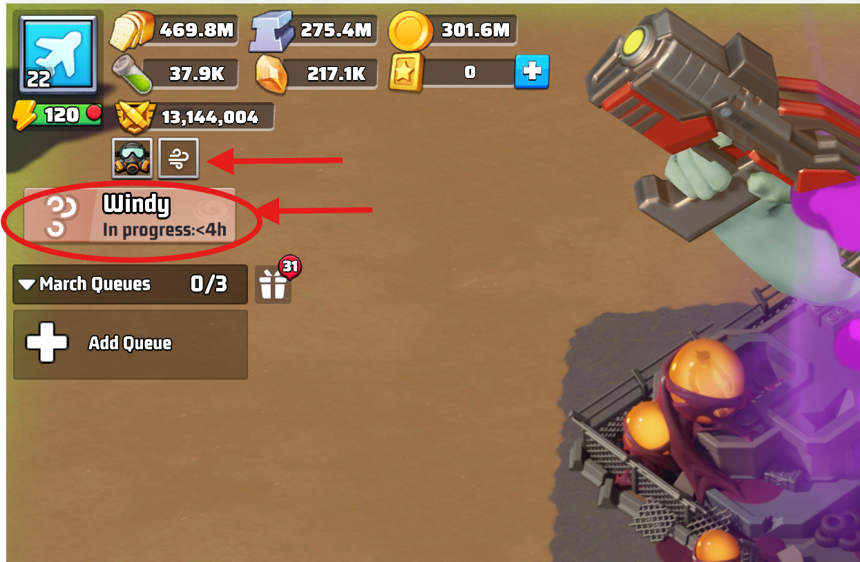 Season 1 Weather System – Last War Support